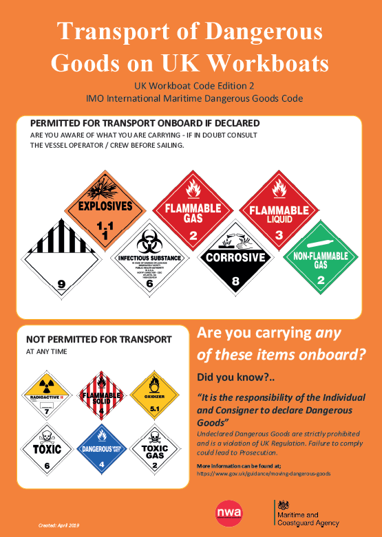 The safe Carriage of Dangerous Goods – The Workboat Association